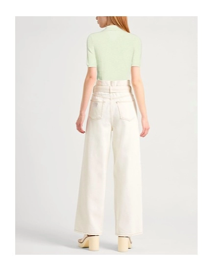 Rag & Bone Solid-color Knitted Short-sleeved Shirt