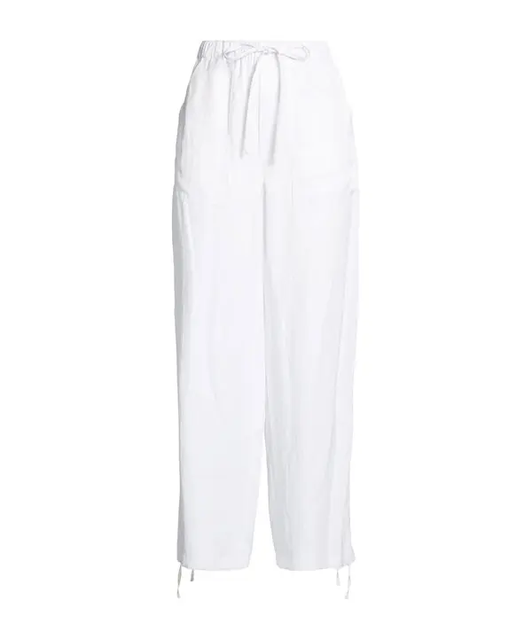 Rag & Bone Drawstring Wide-leg Trousers - White
