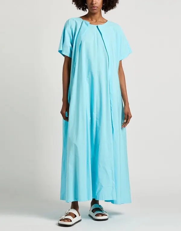 MAISON MARGIELA Flared Maxi Dress With Slit Pockets