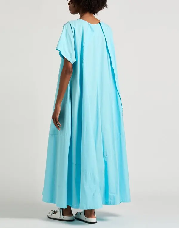MAISON MARGIELA Flared Maxi Dress With Slit Pockets