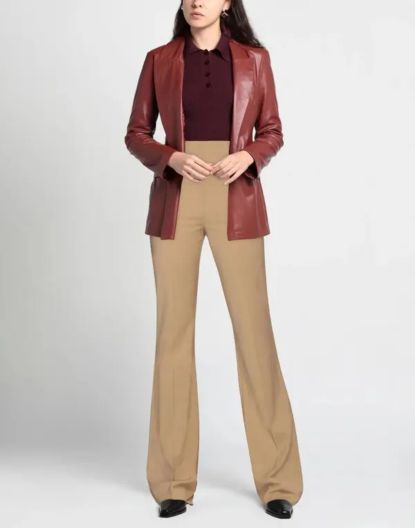 Sportmax Solid-color Wool Trousers