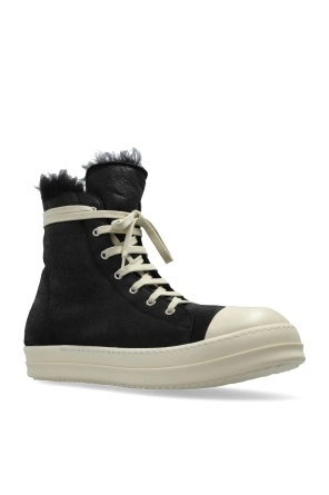Rick Owens Zipped Lace-up Sneakers