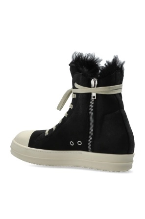 Rick Owens Zipped Lace-up Sneakers