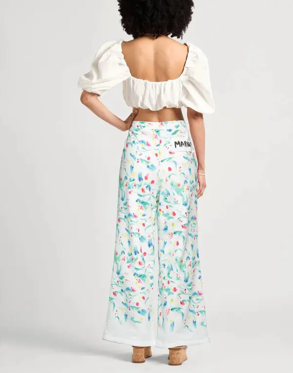 Marni Floral Sports Pants