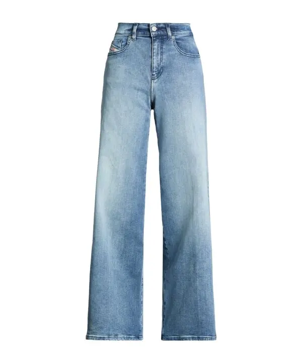 DIESEL® Mid-rise Wide-leg Jeans