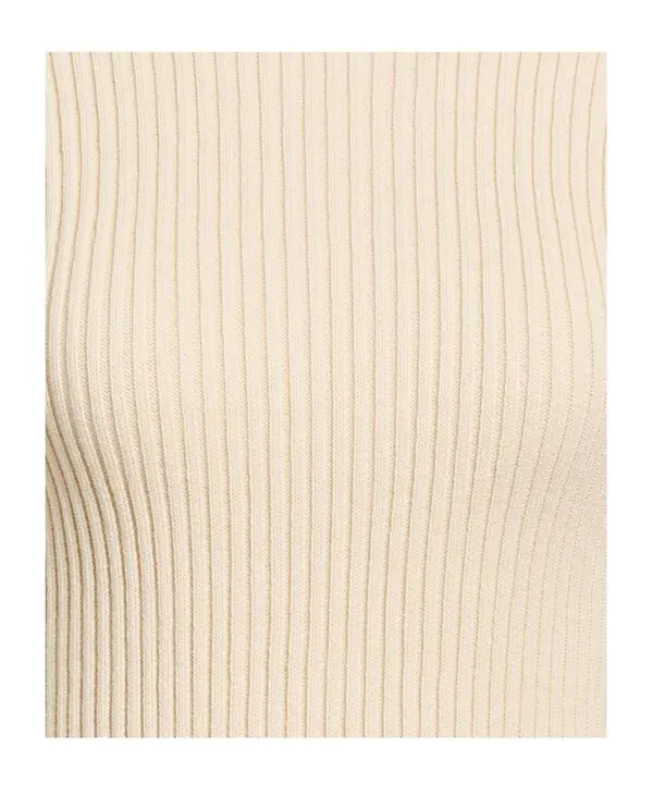 Sportmax Solid Color Lightweight Knit Top
