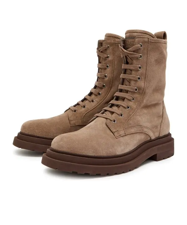 Brunello Cucinelli Suede Ankle Boots