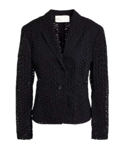 Tory Burch Single-breasted Embroidered Blazer