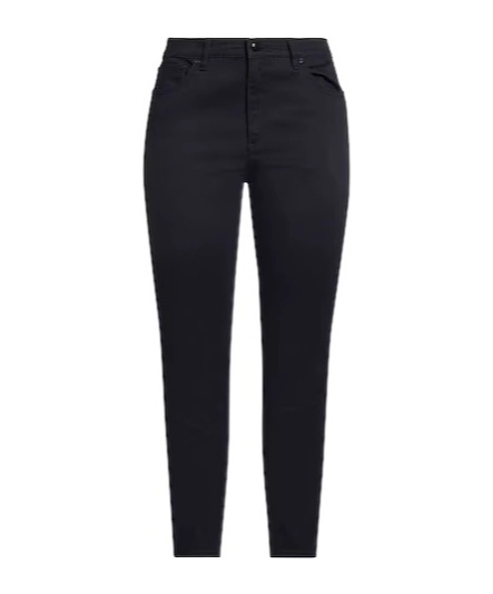 Tory Burch Tapered Denim Trousers - Black