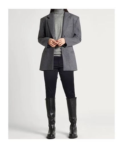 Tory Burch Tapered Denim Trousers