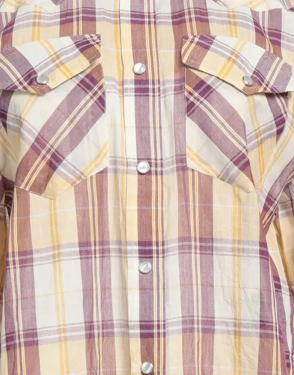 Isabel Marant Étoile Plaid Puff Sleeve Shirt