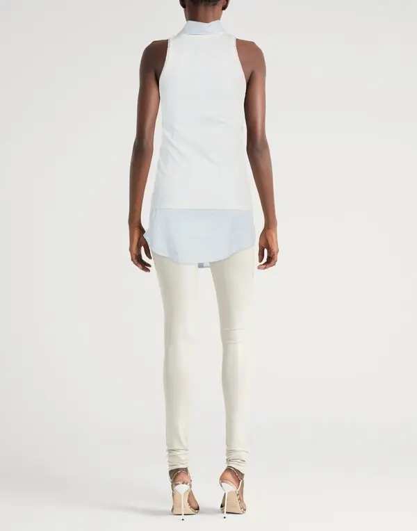 MAISON MARGIELA Two-tone Long Sleeveless Shirt
