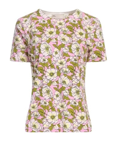 Tory Burch Printed T-shirt - Nude