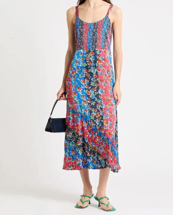 MAXCO. Max&co. Floral Print Midi Dress