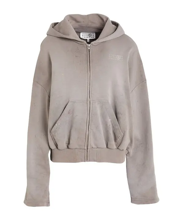 MAISON MARGIELA Tie-dye Zip-up Hoodie