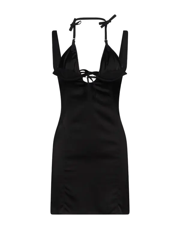 Jacquemus Sleeveless Deep V-neck Halter Dress