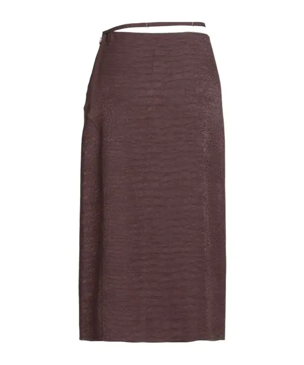 Jacquemus Slit Midi Skirt