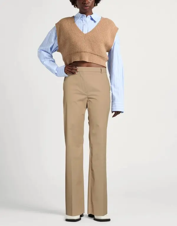 Sportmax Solid-color Straight-leg Pants