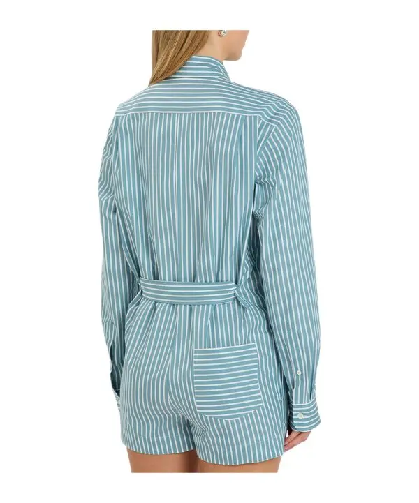 Dries Van Noten Striped Cotton Jumpsuit