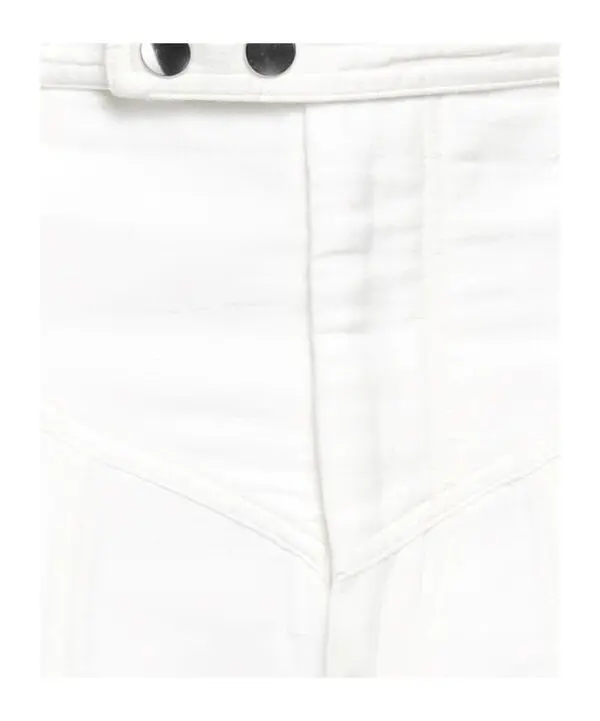 Isabel Marant Étoile Minimalist Solid Color Webbing Pants