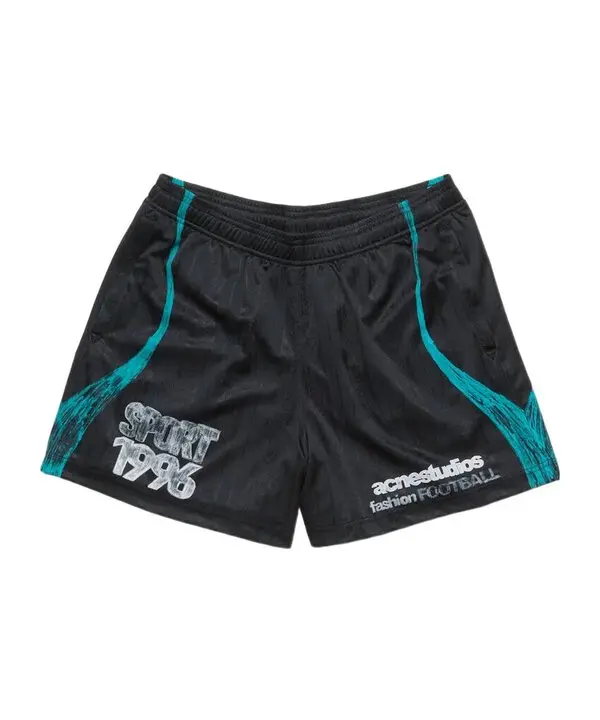 Acne Studios Graphic Print Elasticated Shorts