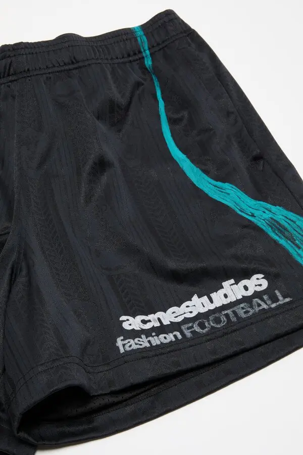 Acne Studios Graphic Print Elasticated Shorts