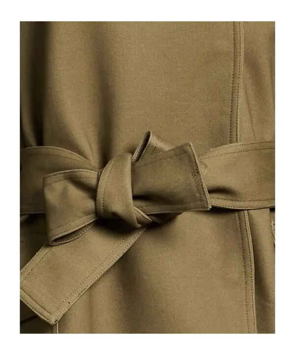 Rag & Bone Belted Gabardine Trench Coat