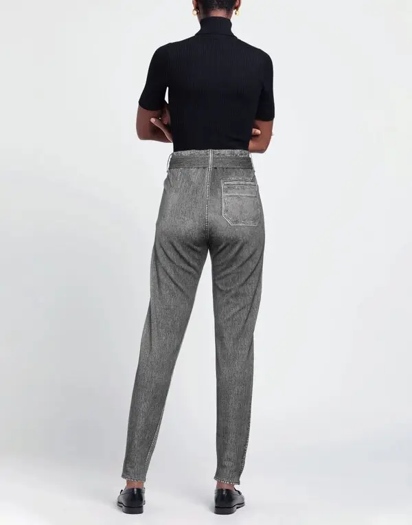 Rag & Bone Minimalist Solid Color Denim Look Casual Pants