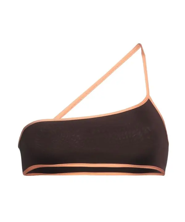 Jacquemus Spaghetti Strap Bikini Top - Black
