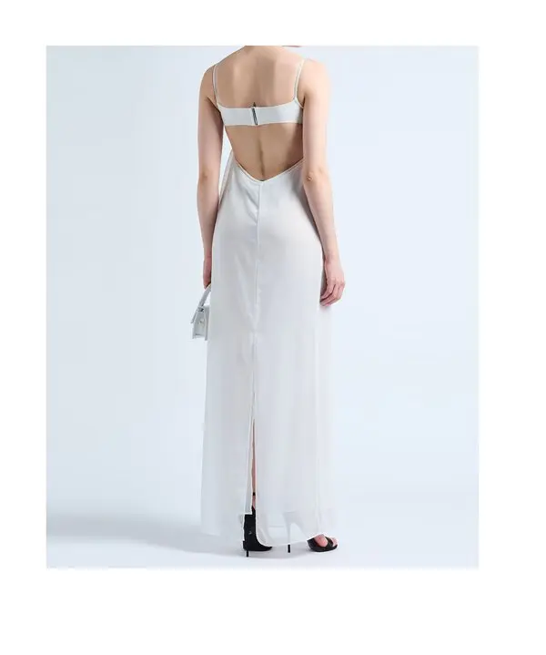 Jacquemus Sleeveless Maxi Dress With Open Back