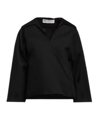 Tory Burch Solid Color Long Sleeve Shirt