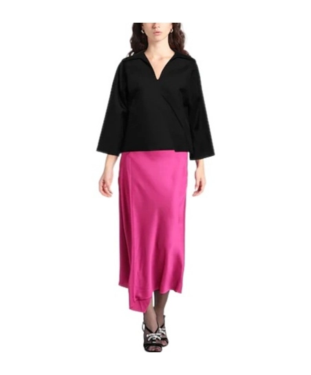 Tory Burch Solid Color Long Sleeve Shirt