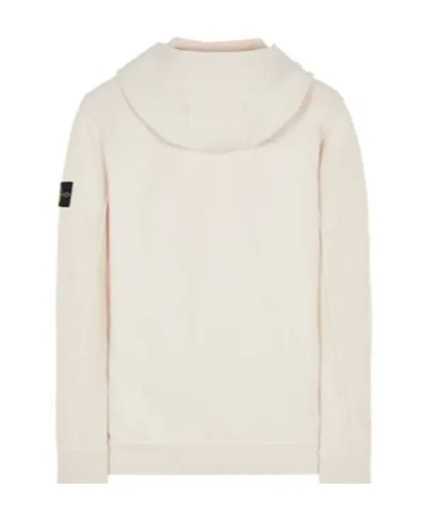 Stone Island Logo-patch Long-sleeve Hoodie