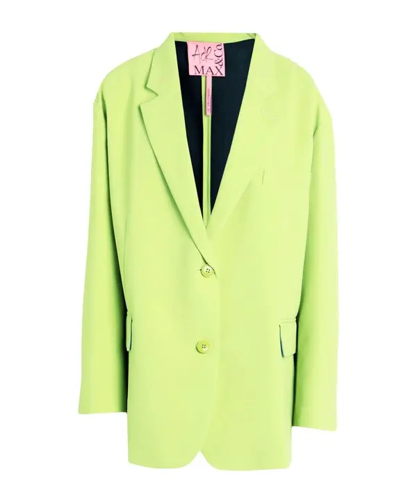 MAXCO. Max&co. Solid Color Single-breasted Blazer