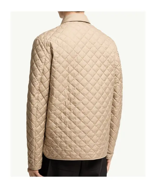 Moncler Avrelie Diamond Quilted Padded Shirt Jacket