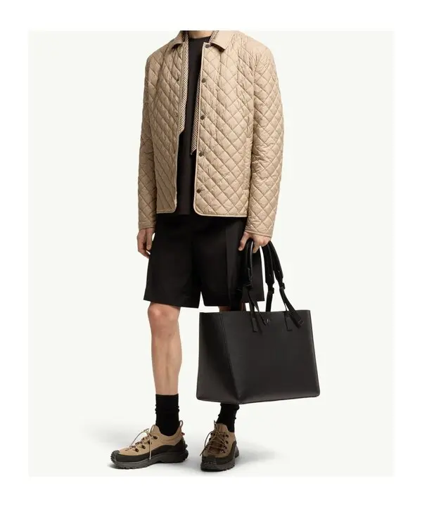 Moncler Avrelie Diamond Quilted Padded Shirt Jacket