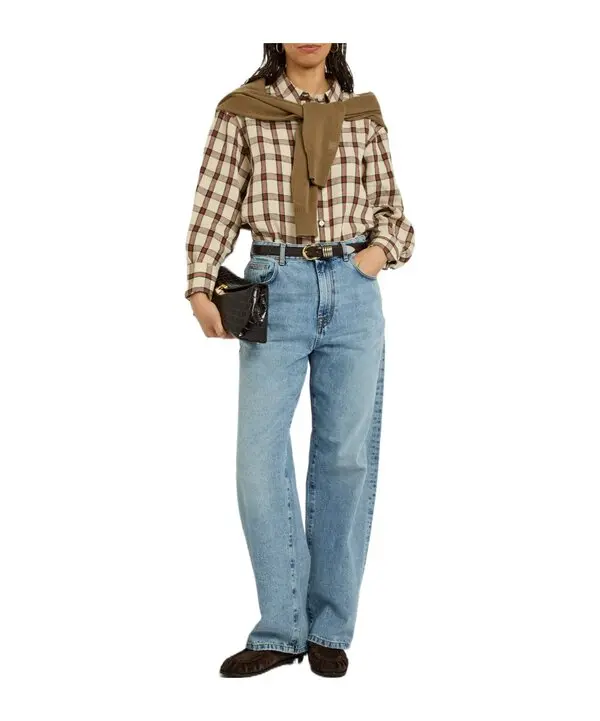 RÓHE Signature Baggy Straight-leg Jeans