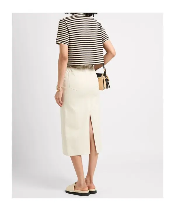 MAXCO. Striped Knit Top