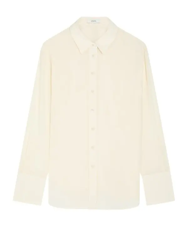 JOSEPH Joe Silk-crepe Shirt