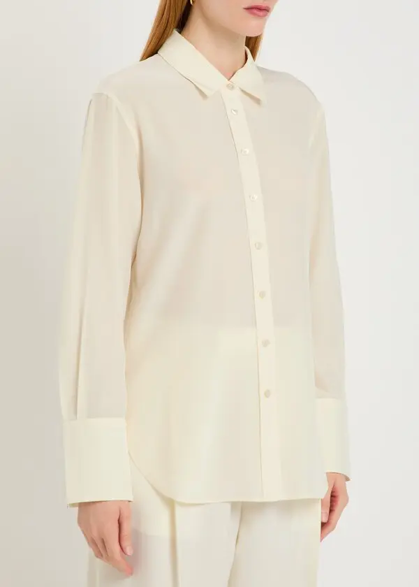 JOSEPH Joe Silk-crepe Shirt