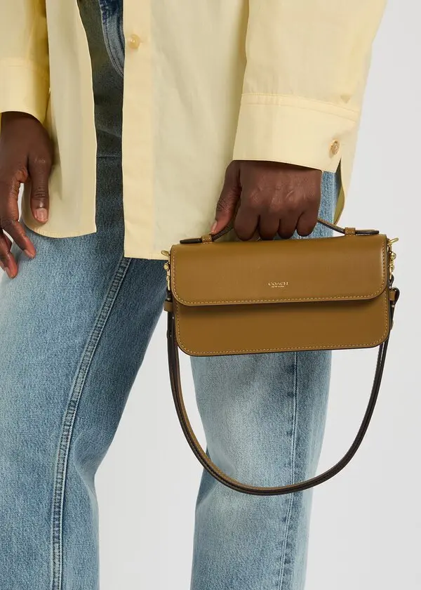 COACH Elora Leather Cross-body Bag