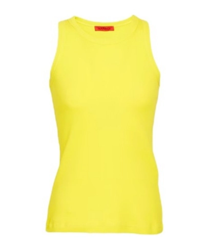 MAXCO. Max&co. Ribbed Jersey Sleeveless Vest