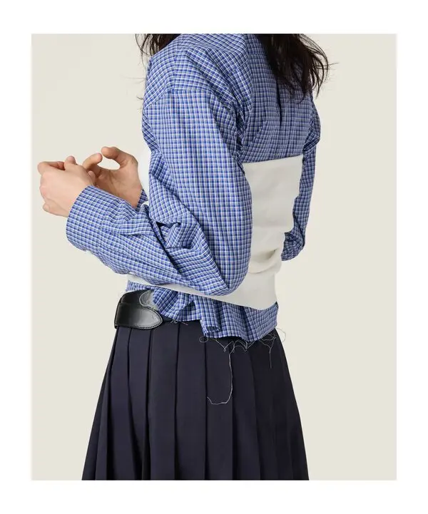 Miu Miu Cotton Knit Tube Top