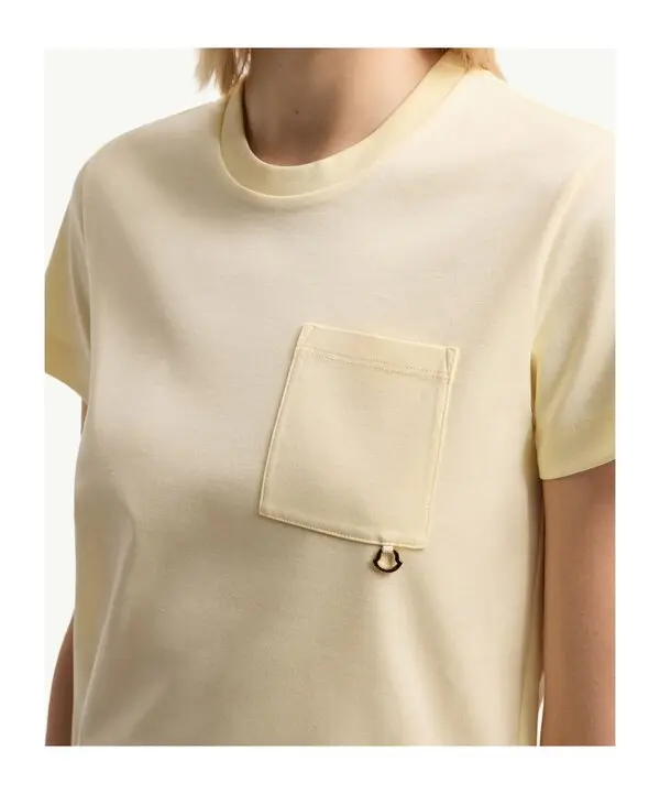 Moncler Metal Logo Cotton T-shirt
