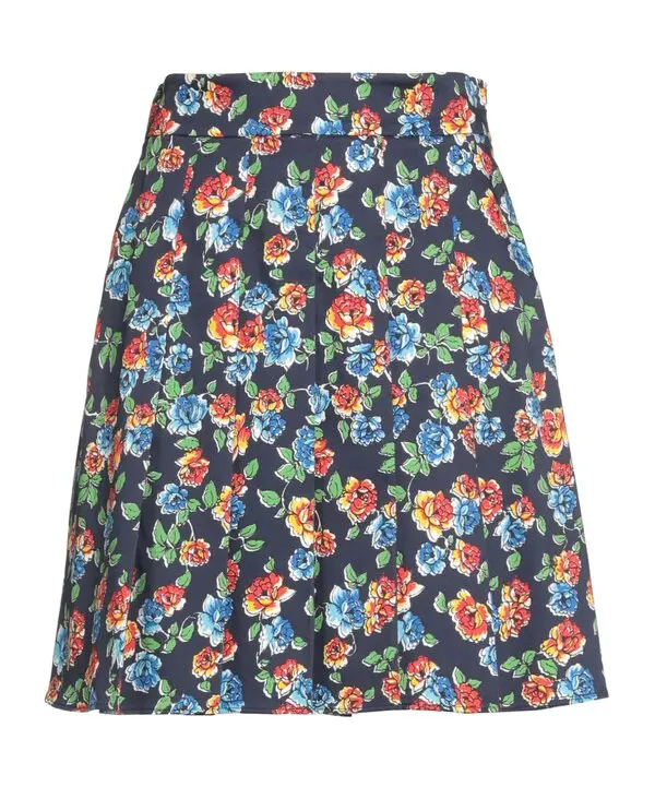 MAXCO. Max&co. Pleated Floral-print Mini Skirt