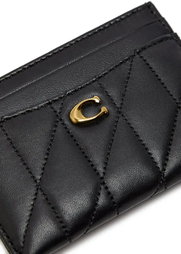 COACH Leather Card Holder