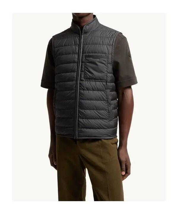 Moncler Thaldrik Cotton Field Jacket With Detachable Down Vest
