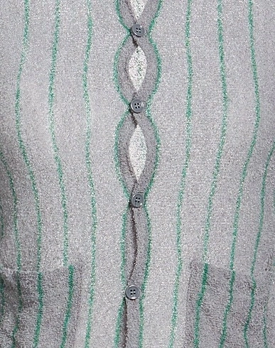 MAISON MARGIELA Striped Long Sleeve Cardigan