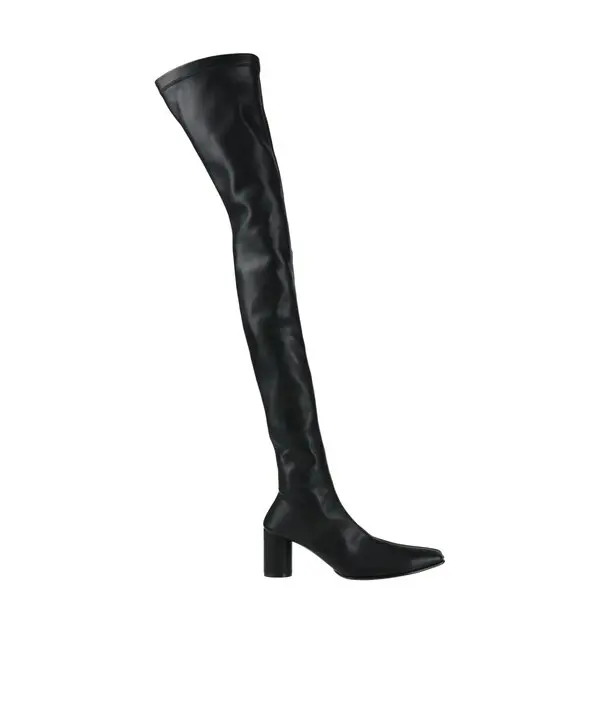 MAISON MARGIELA Over-the-knee Square Toe Geometric Heel Boots