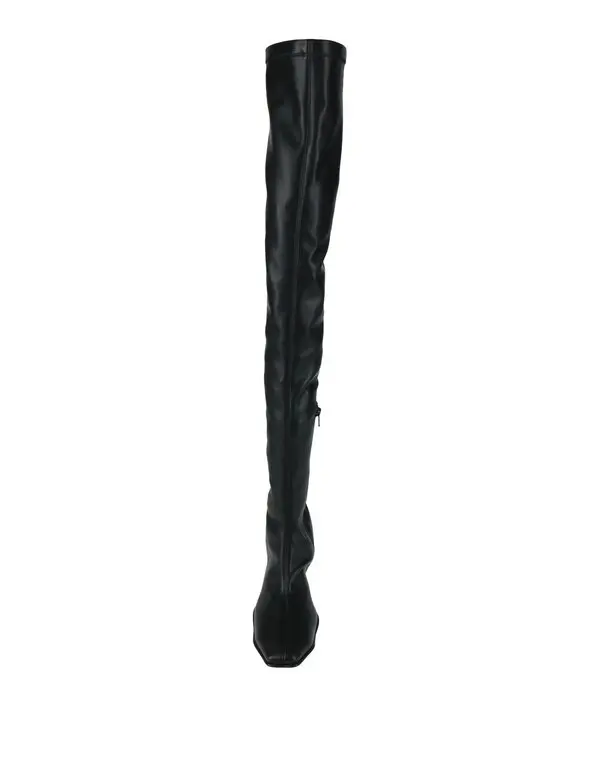 MAISON MARGIELA Over-the-knee Square Toe Geometric Heel Boots